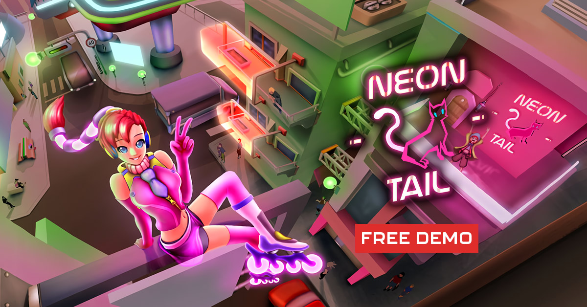Neon Tail (Demo Version): Juego de sexo de la categoría Aventura Acción | Nutaku