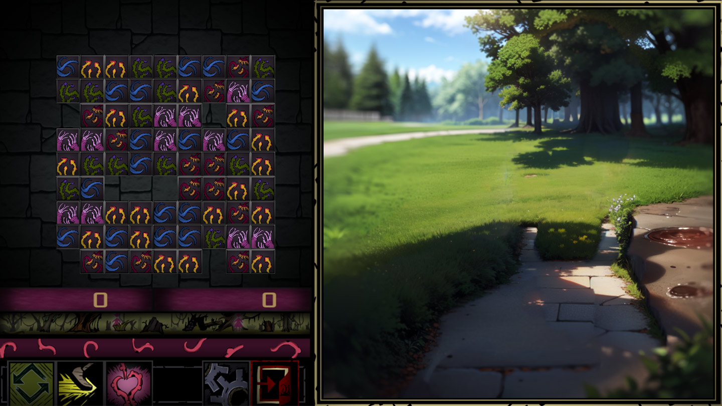 Tentacle Forest - Puzzle Sex Game | Nutaku