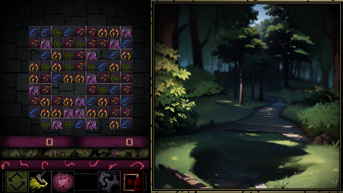 Tentacle Forest - Puzzle Sex Game | Nutaku